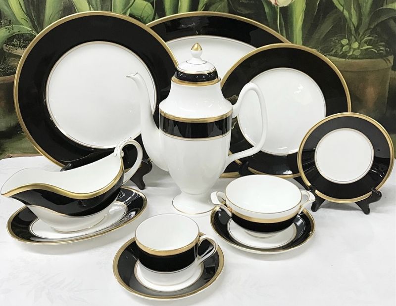 Coalport Athlone-Brown Dinnerware | Cynthia Findlay Fine Jewellery ...