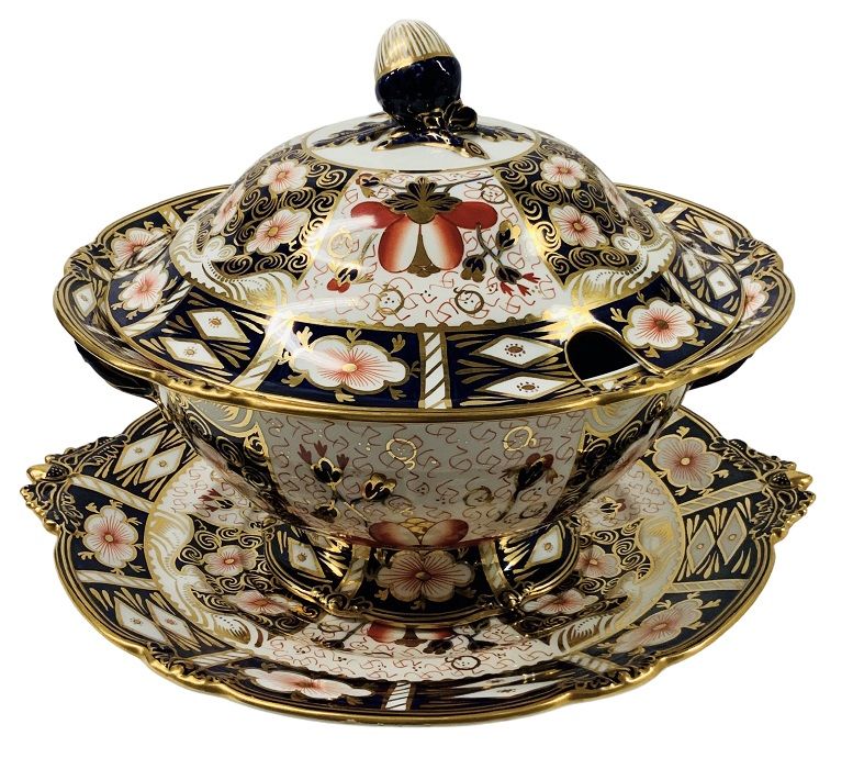 Rare Royal Crown Derby Traditional Imari Soup Tureen Made For Tiffany ...