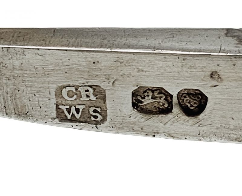 William IV Period “Fiddle, Thread & Shell” Sterling Silver Grape ...