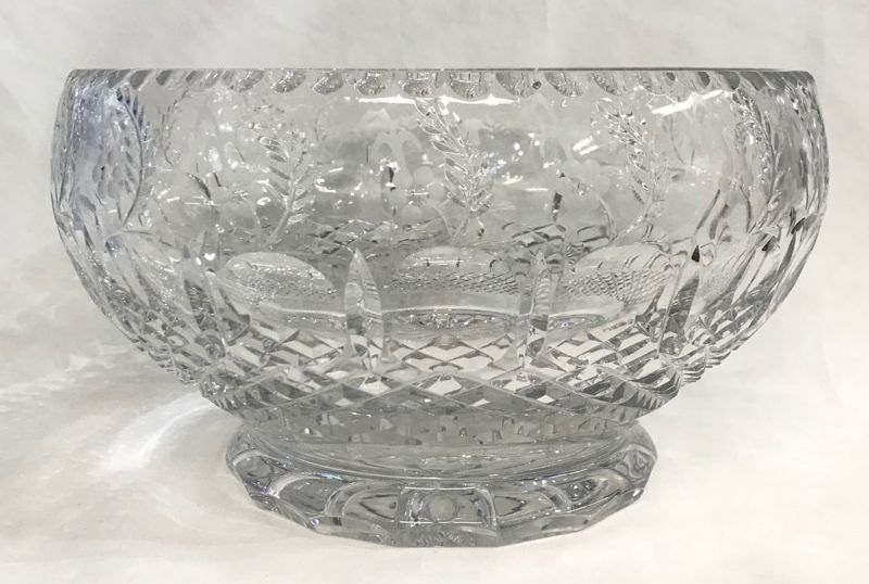 Anglo-Irish Cut Crystal Centrepiece/Punch Bowl | Cynthia Findlay Fine ...
