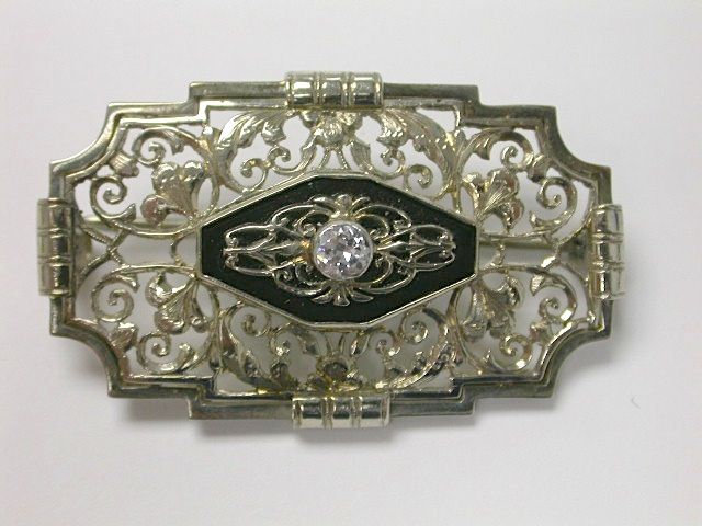 Filigree Brooch