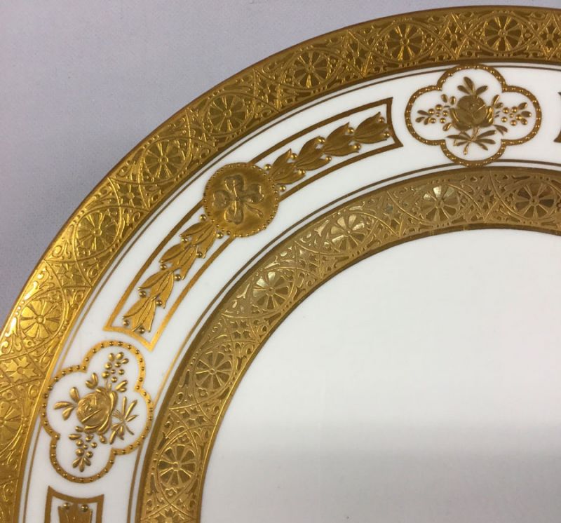 George Jones/Crescent China Service Plates | Cynthia Findlay Fine ...