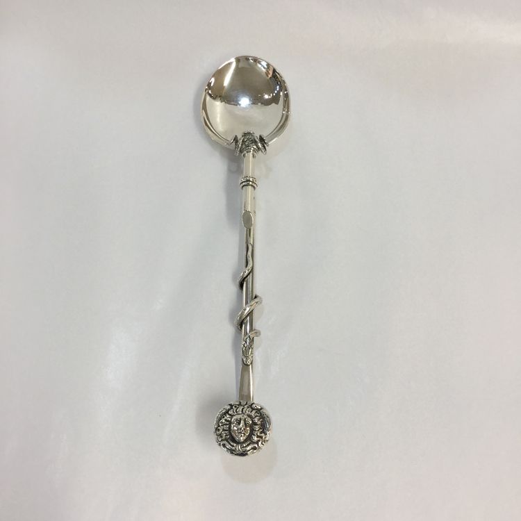Roman Influenced 800 Fine Silver Spoon | Cynthia Findlay Fine Jewellery ...