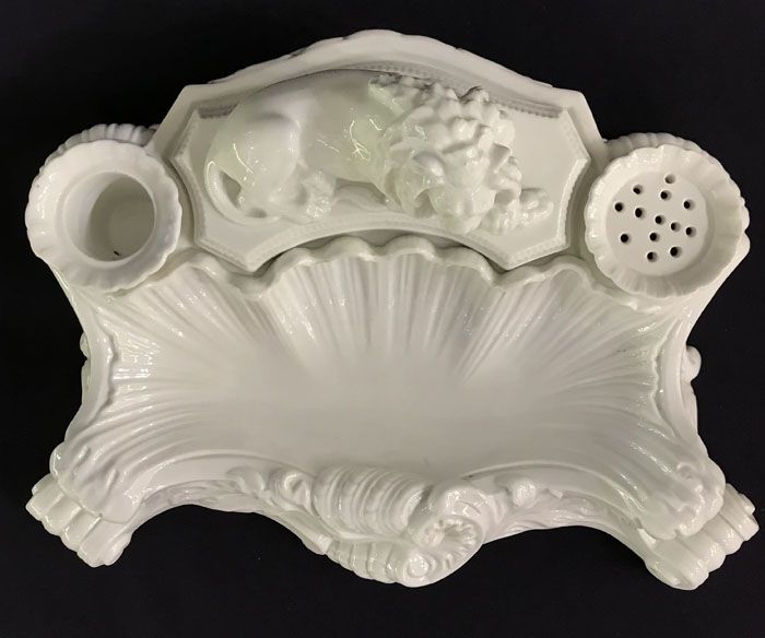 SPM White Porcelain Inkwell In The Rococo Style, circa 1880-1900 ...