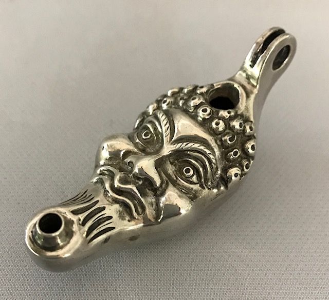 Victorian Sterling Silver Devil Mask Form Cigar Lighter | Cynthia ...