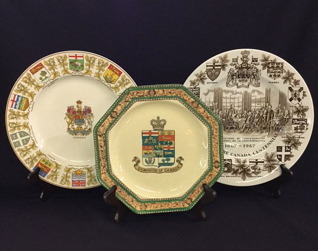 Vintage Canadian Commemorative Plates | Cynthia Findlay Fine Jewellery ...