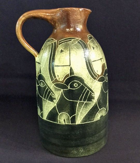 Vintage Harlander Earthenware Jug | Cynthia Findlay Fine Jewellery ...