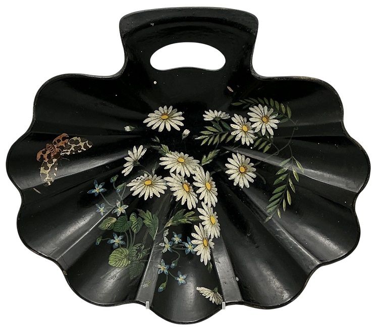 Victorian Papier Mache Shell Form Tray | Cynthia Findlay Fine Jewellery ...