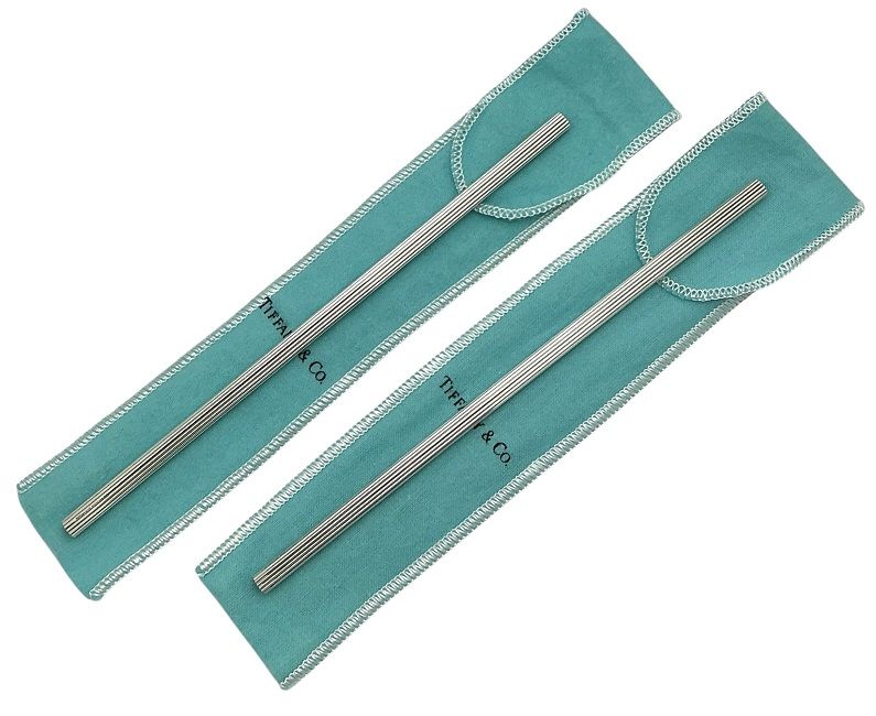 Vintage Tiffany & Co Sterling Silver Straws | Cynthia Findlay Fine ...