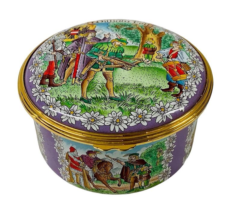 Halcyon Days William Tell Musical Enamel Box, Limited Edition | Cynthia ...