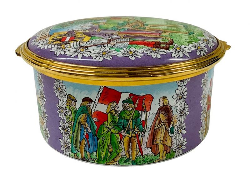 Halcyon Days William Tell Musical Enamel Box, Limited Edition | Cynthia ...