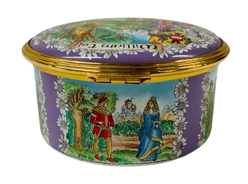 Halcyon Days William Tell Musical Enamel Box, Limited Edition | Cynthia ...