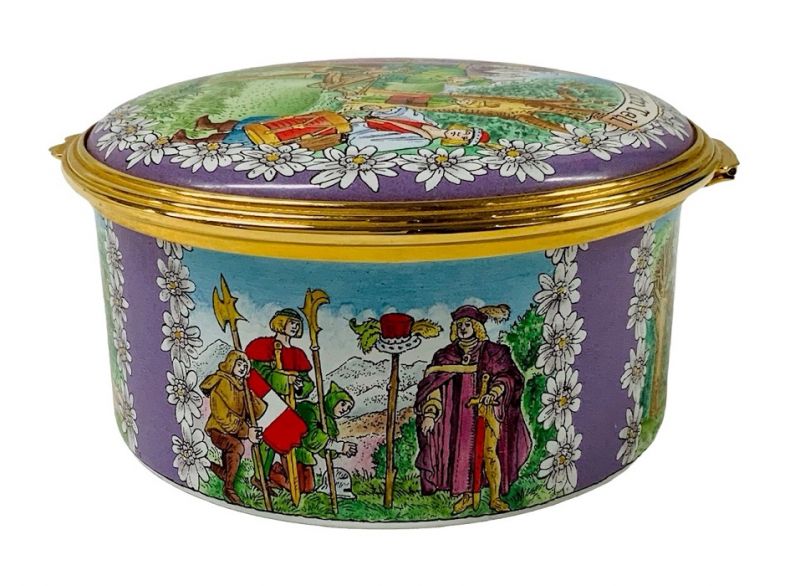Halcyon Days William Tell Musical Enamel Box, Limited Edition | Cynthia ...