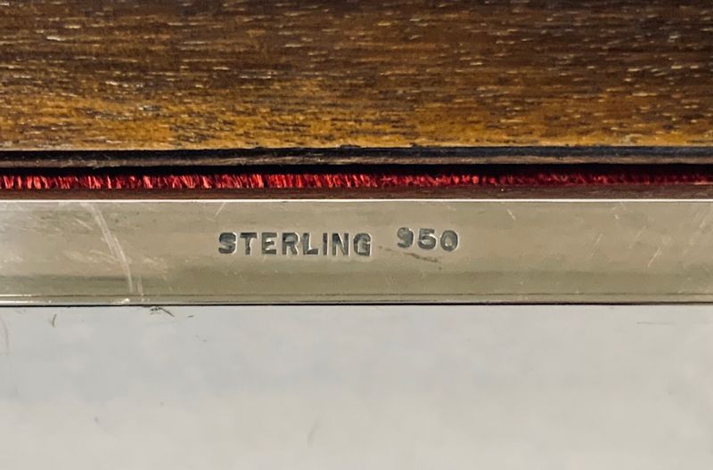950 Fine Sterling Silver Jewellery Box, Early 20th Century | Cynthia ...