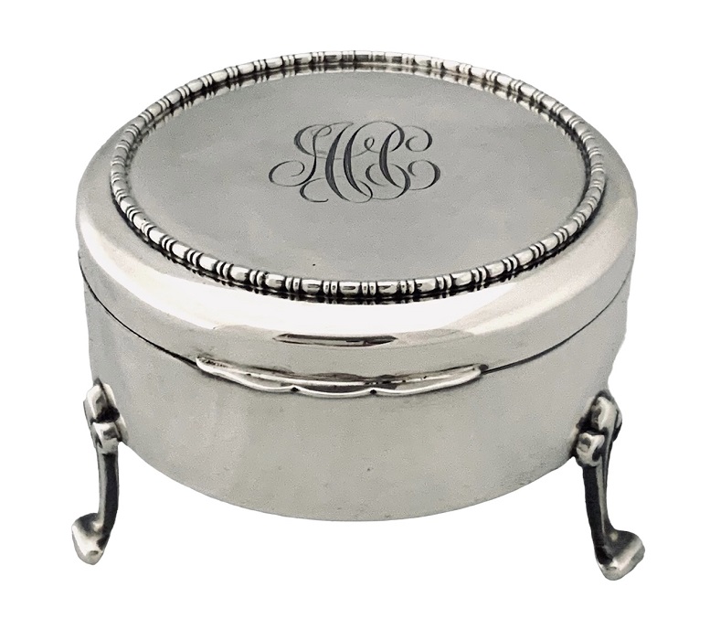 Edwardian Birks Sterling Silver Jewellery Box | Cynthia Findlay Fine ...