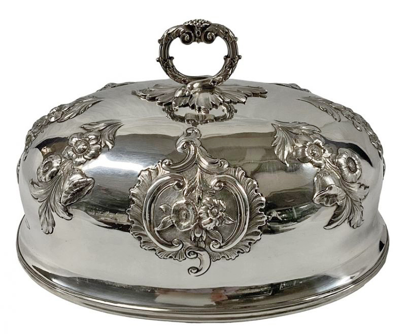 English Sterling Silver Meat Dome London 1846 | Cynthia Findlay Fine ...