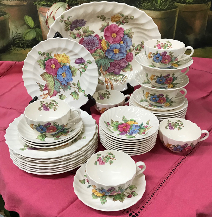 Spode China - Butchart Pattern | Cynthia Findlay Fine Jewellery & Antiques