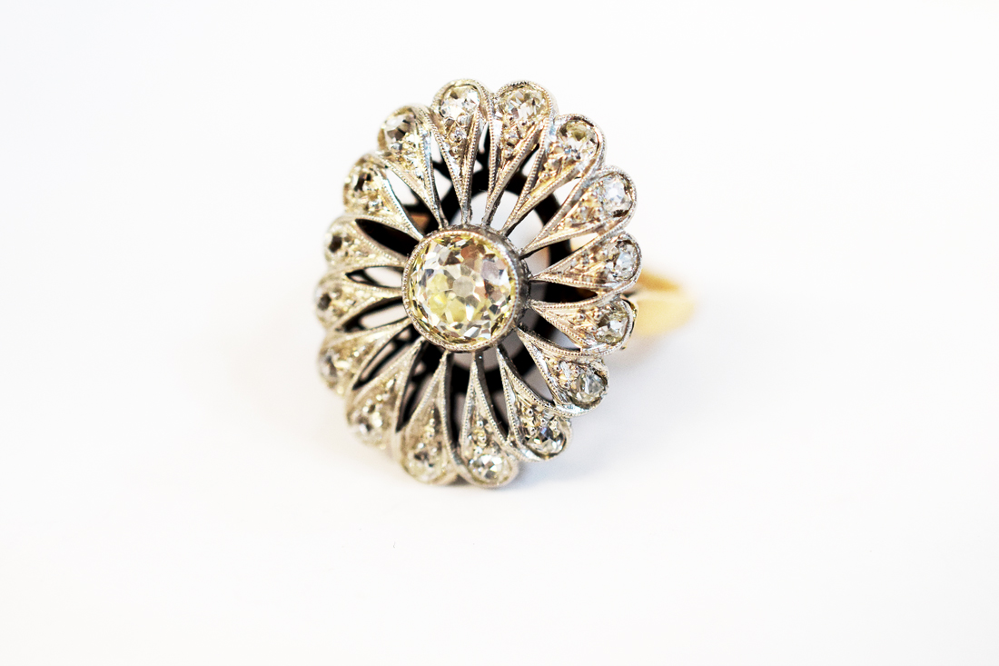 Edwardian Diamond Ring | Cynthia Findlay Fine Jewellery & Antiques