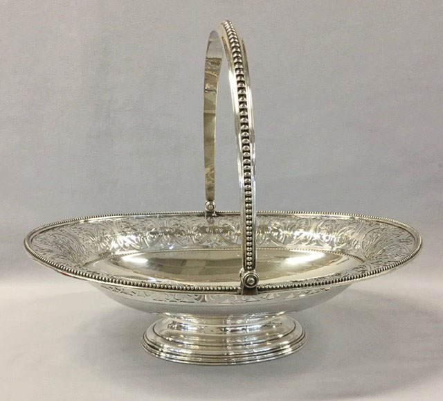 Edwardian Era Elkington & Co. Silver Plate Basket | Cynthia Findlay ...