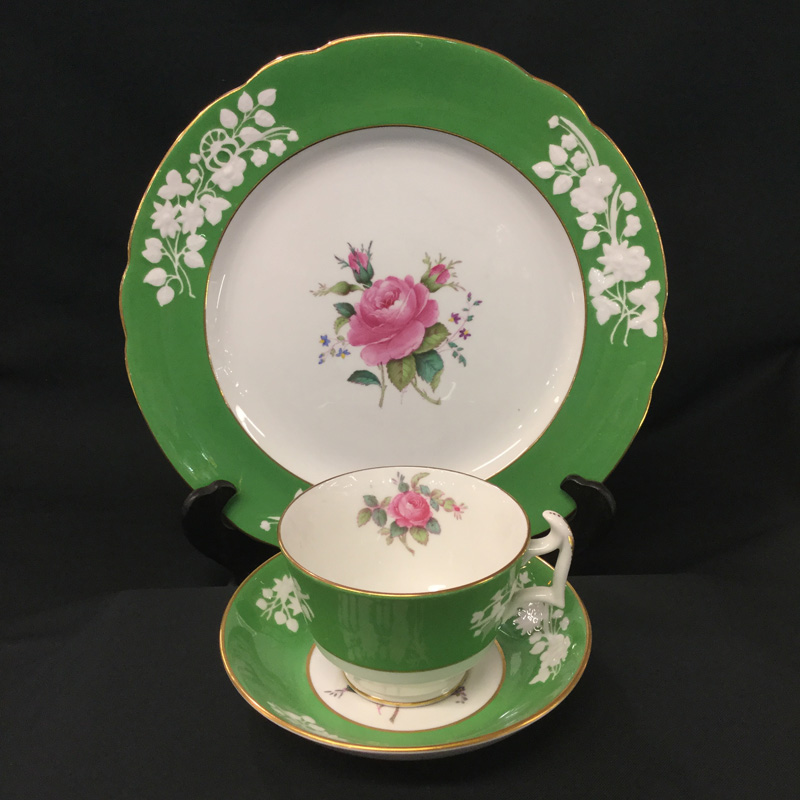 Maritime Rose Green by Spode, Dinner Service for 12 | Cynthia Findlay ...