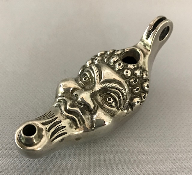 Victorian Sterling Silver Devil Mask Form Cigar Lighter | Cynthia ...