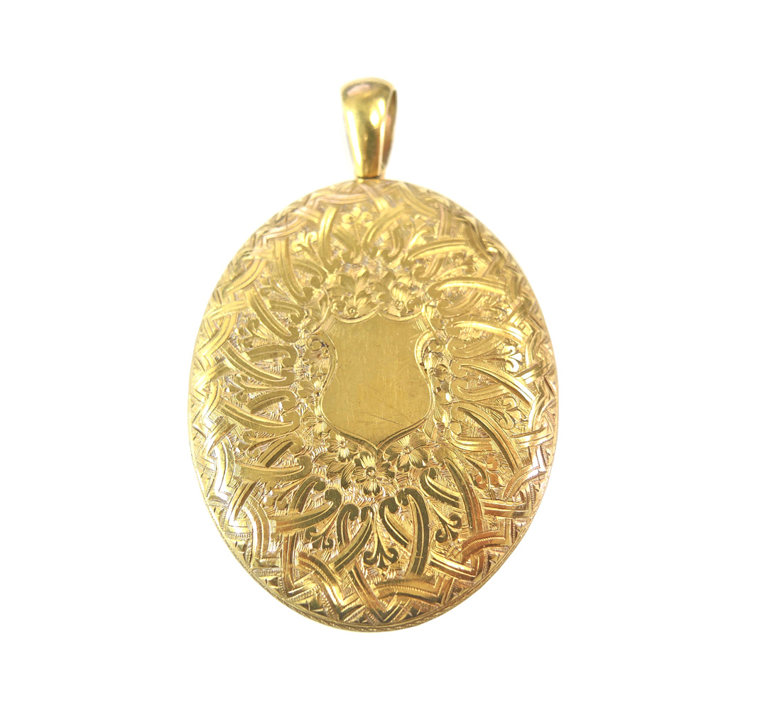 Vintage Gold Locket | Cynthia Findlay Fine Jewellery & Antiques