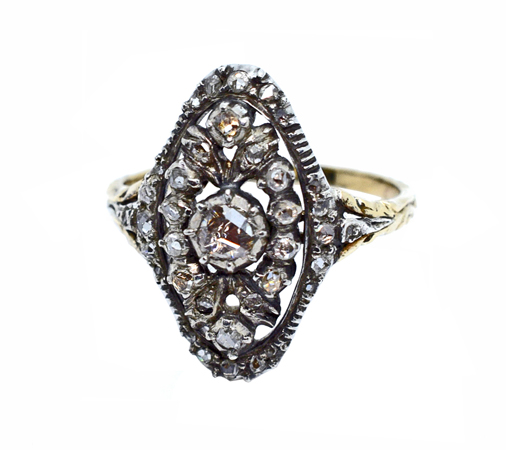 Edwardian Diamond Ring | Cynthia Findlay Fine Jewellery & Antiques