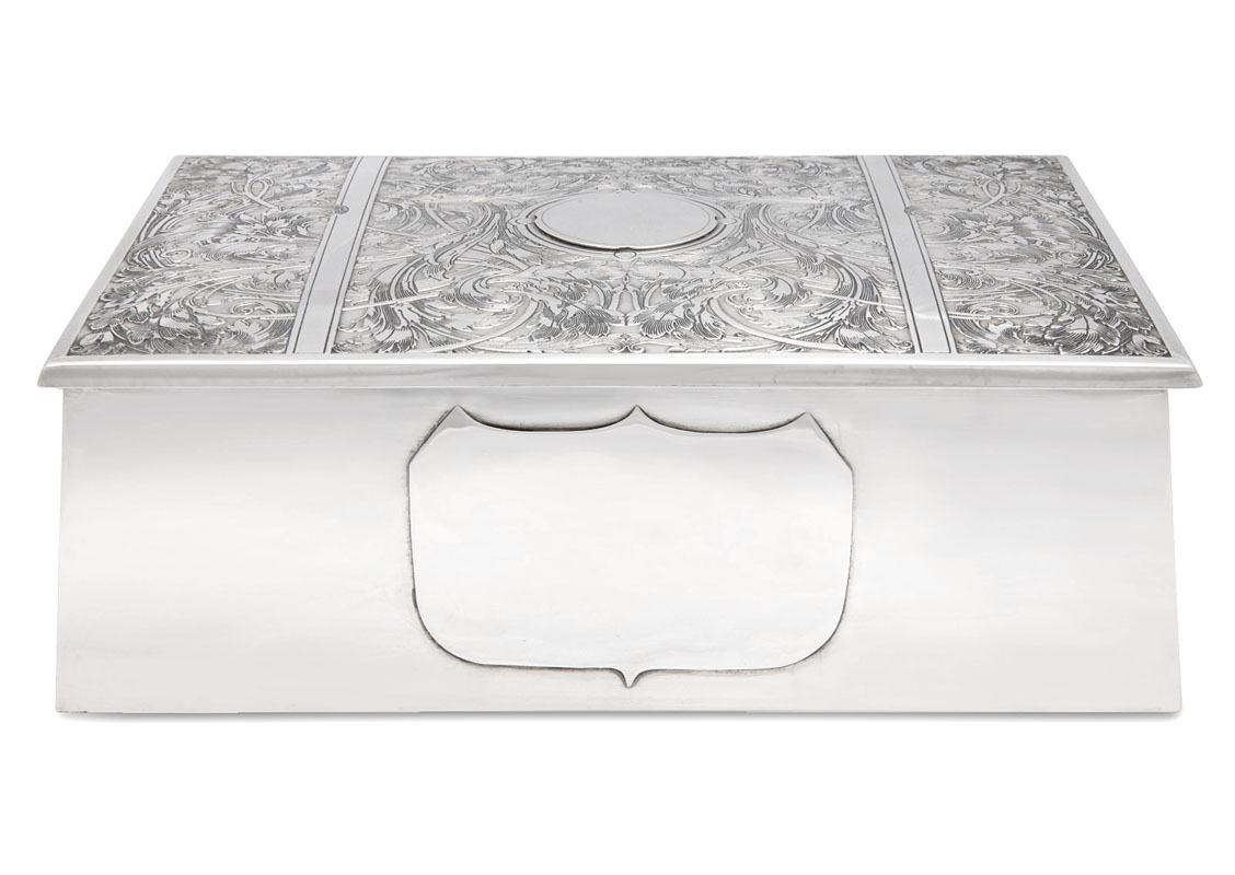 American Arts & Crafts Sterling Silver Box