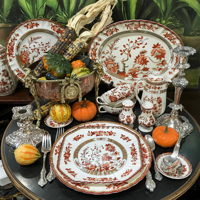 Spode Indian Tree Fall Festive Table | Cynthia Findlay Fine Jewellery ...