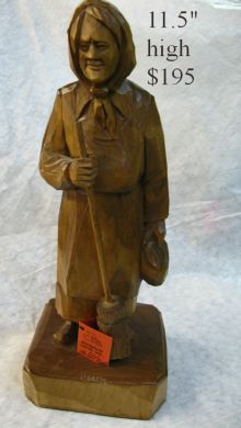 Caron wood carving