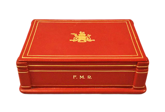 The Honourable Frank MacKenzie Ross Leather Box | Cynthia Findlay Fine ...